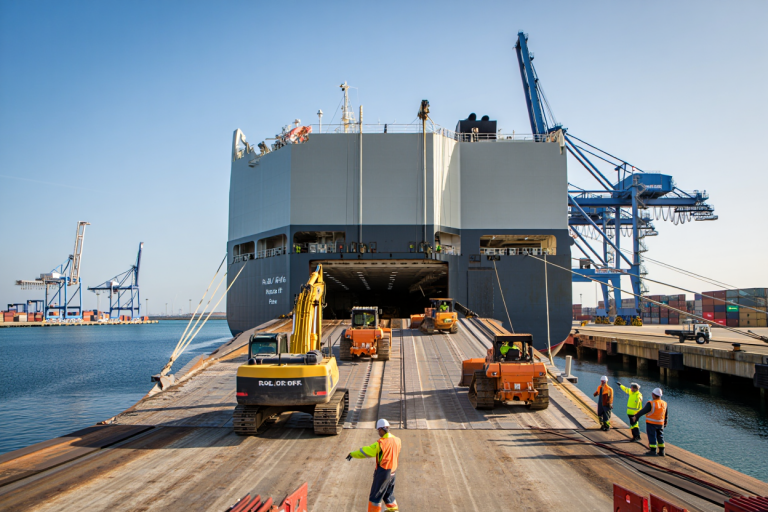 Loading mechanisms in RoRo transport - ODS Orient Spedition
